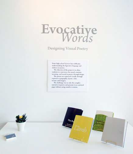Evocative Words-Visual Poetry Books - Sandy Chen
