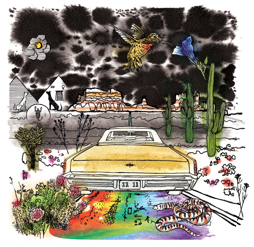 See You At The End of Hello- Album Cover Art for Mandy Gale - Lauren Over