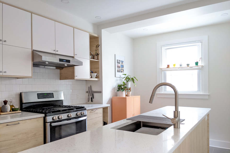 row home kitchen - foster design farm