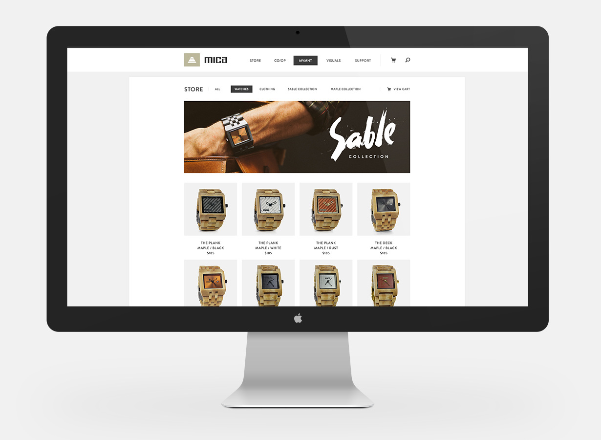 Mica Watches - Tav Calico // Creative Direction, Design & Photography