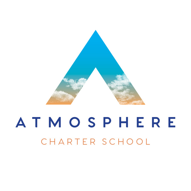 Atmosphere Charter School logo design - James Ty Cumbie Design
