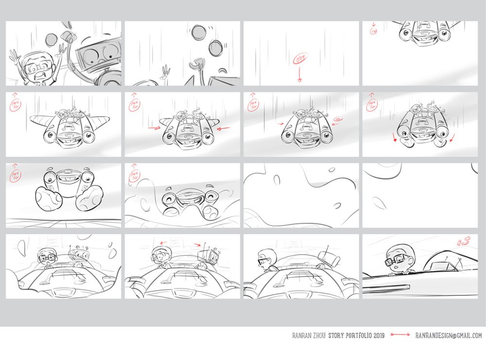 Storyboard Portfolio 2019 - Ranranimation