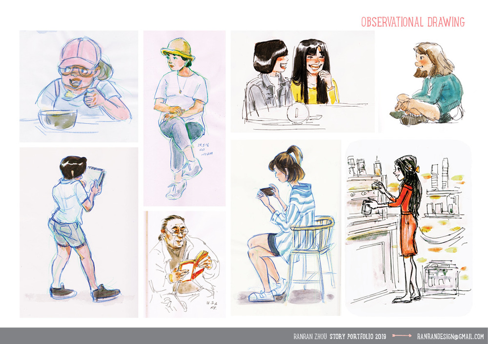 Storyboard Portfolio 2019 - Ranranimation