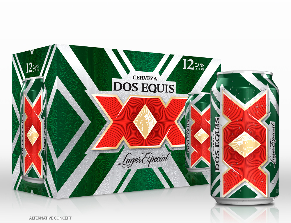 Dos Equis Mexico Can Redesign - ryancalderdesign.com