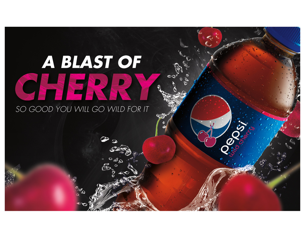 Pepsi Wild Cherry - ryancalderdesign.com