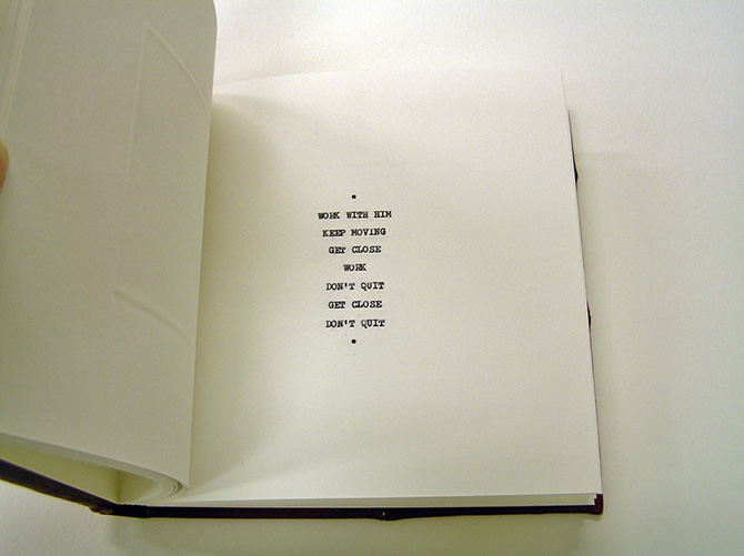 small press work - Clare Bryan