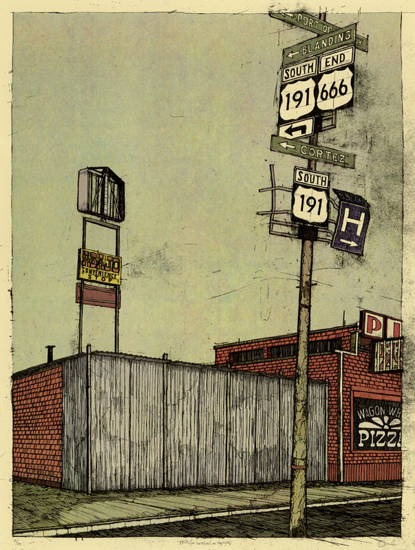 "Devil Town" (Exhibition at Gallery 1988) - Landland