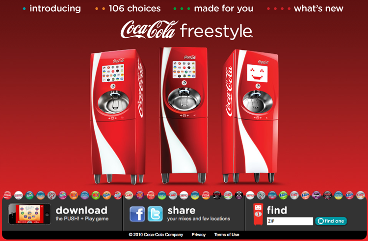 Coca-Cola Freestyle - Neil Petty — Copywriter