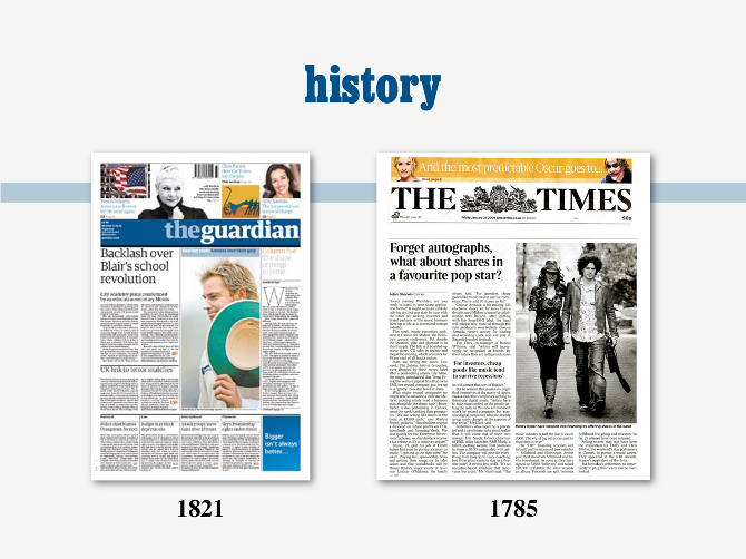 The Times Vs the Guardian Presentation - Sean O'Brien's Blog
