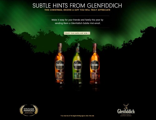 Glenfiddich - Subtle Hints - Andy & Jonny