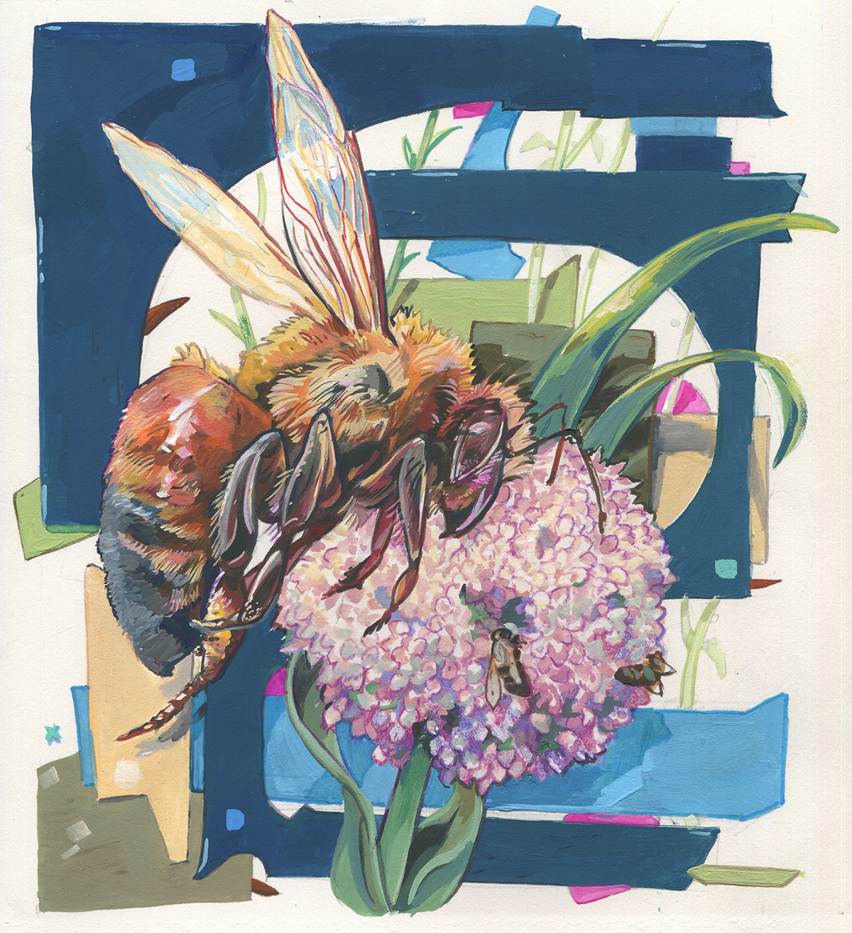 Bee Collage - Rasgorshek