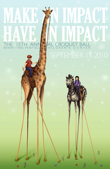 Croquet Ball Poster - Agnieszka Wojnar