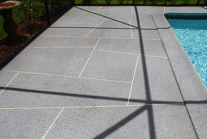 Engraving Concrete - Rimar Decorative Concrete Inc