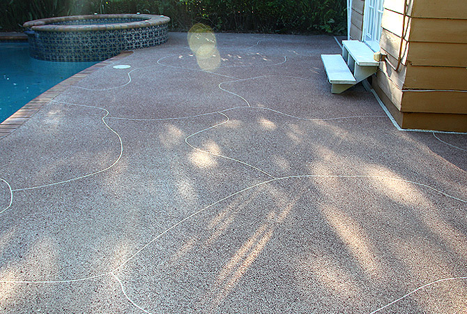 Spray Texture - Rimar Decorative Concrete Inc