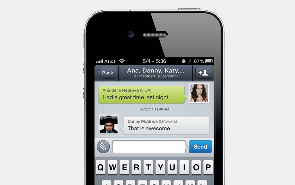 textPlus App - Henry Moran