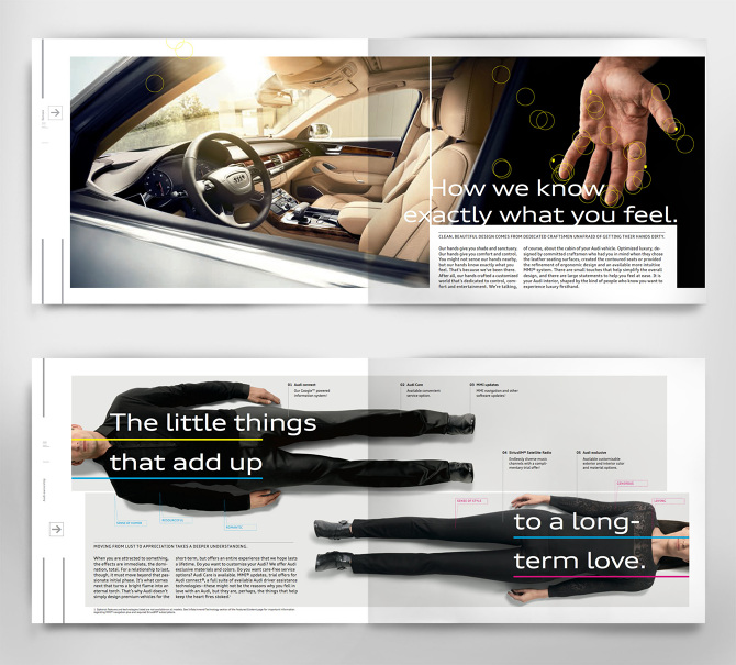 Audi brochures - Hera Cheung