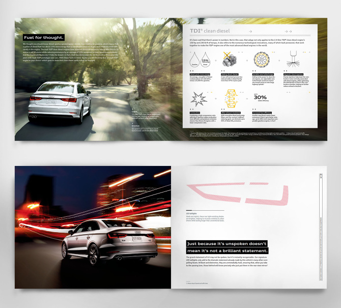 Audi brochures - Hera Cheung