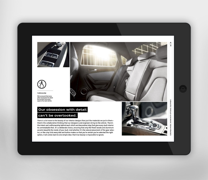 Audi brochures - Hera Cheung