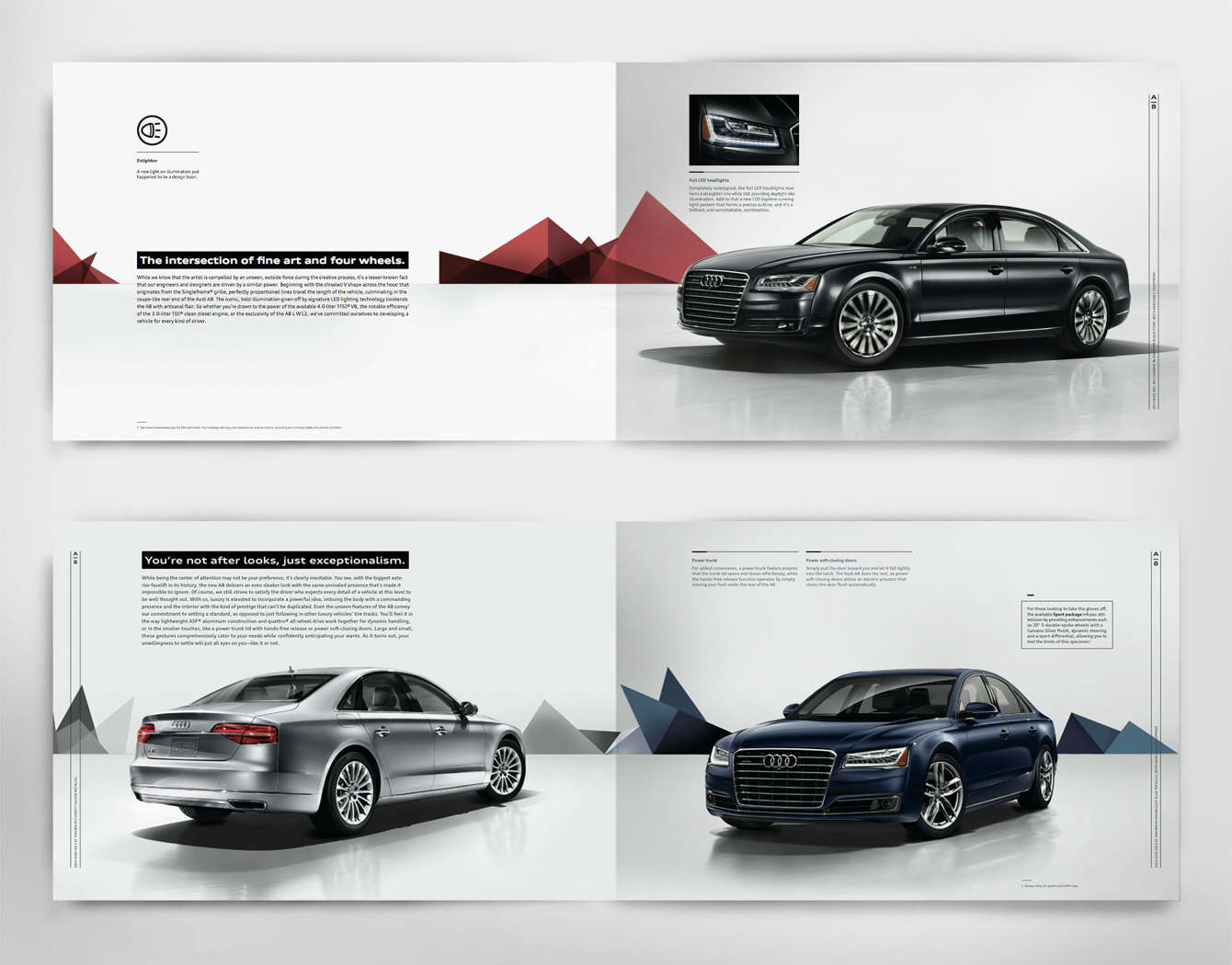 Audi brochures - Hera Cheung