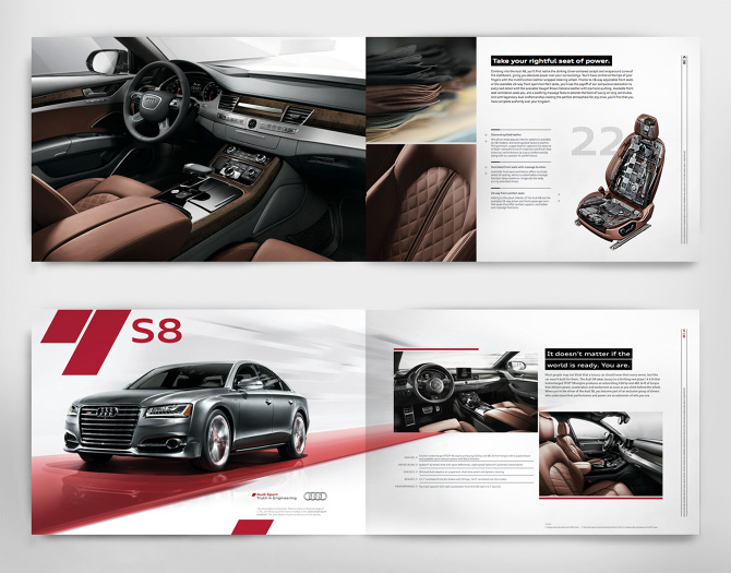 Audi brochures - Hera Cheung