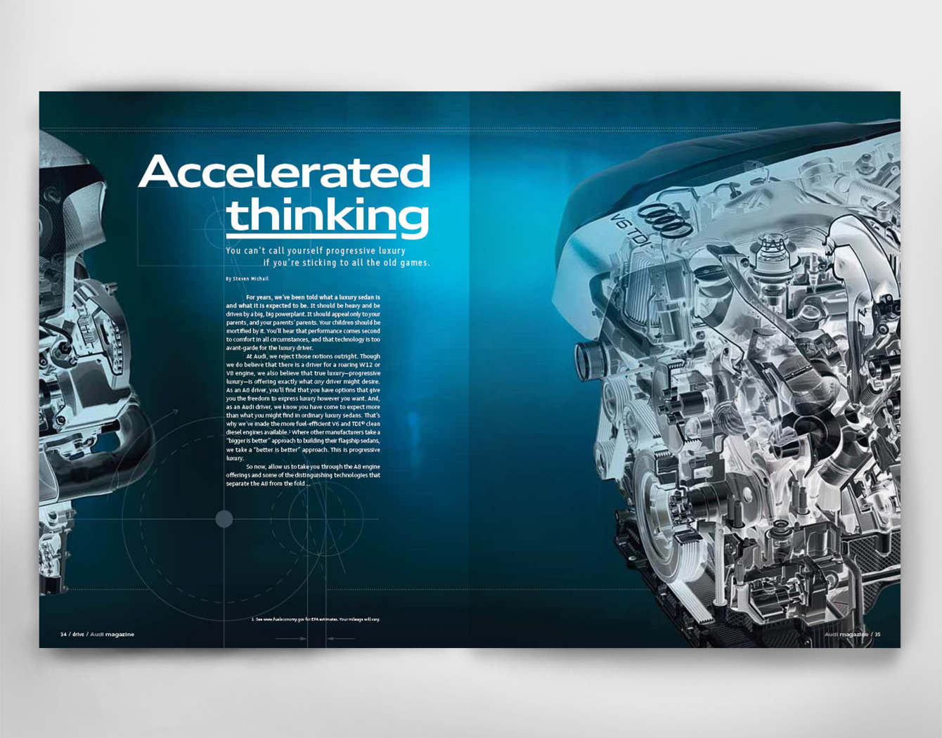 Audi magazines - Hera Cheung