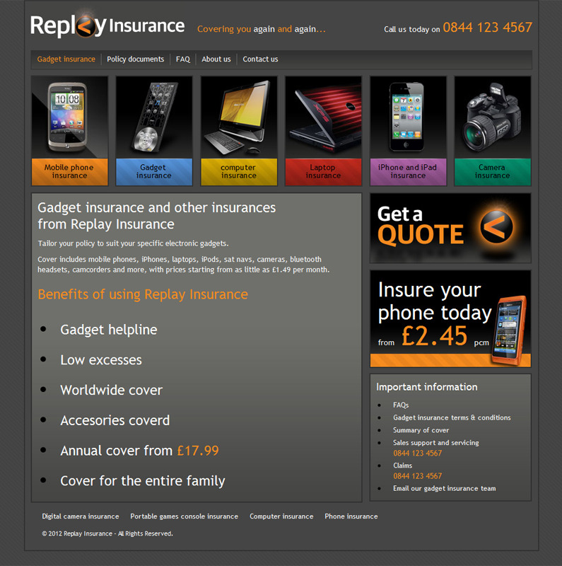 Replay Insurance - Creative Hue