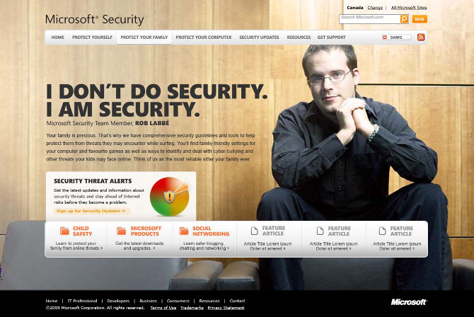 Microsoft Security - Daniel Westgate
