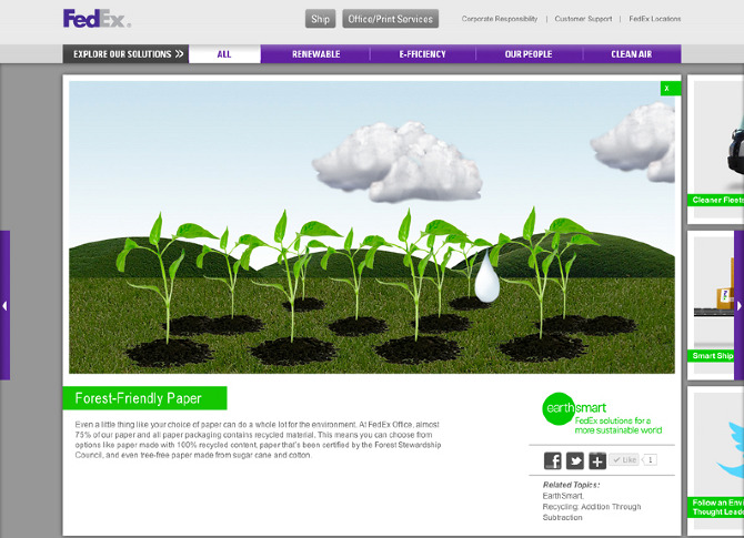 FedEx - EarthSmart - calenna.com