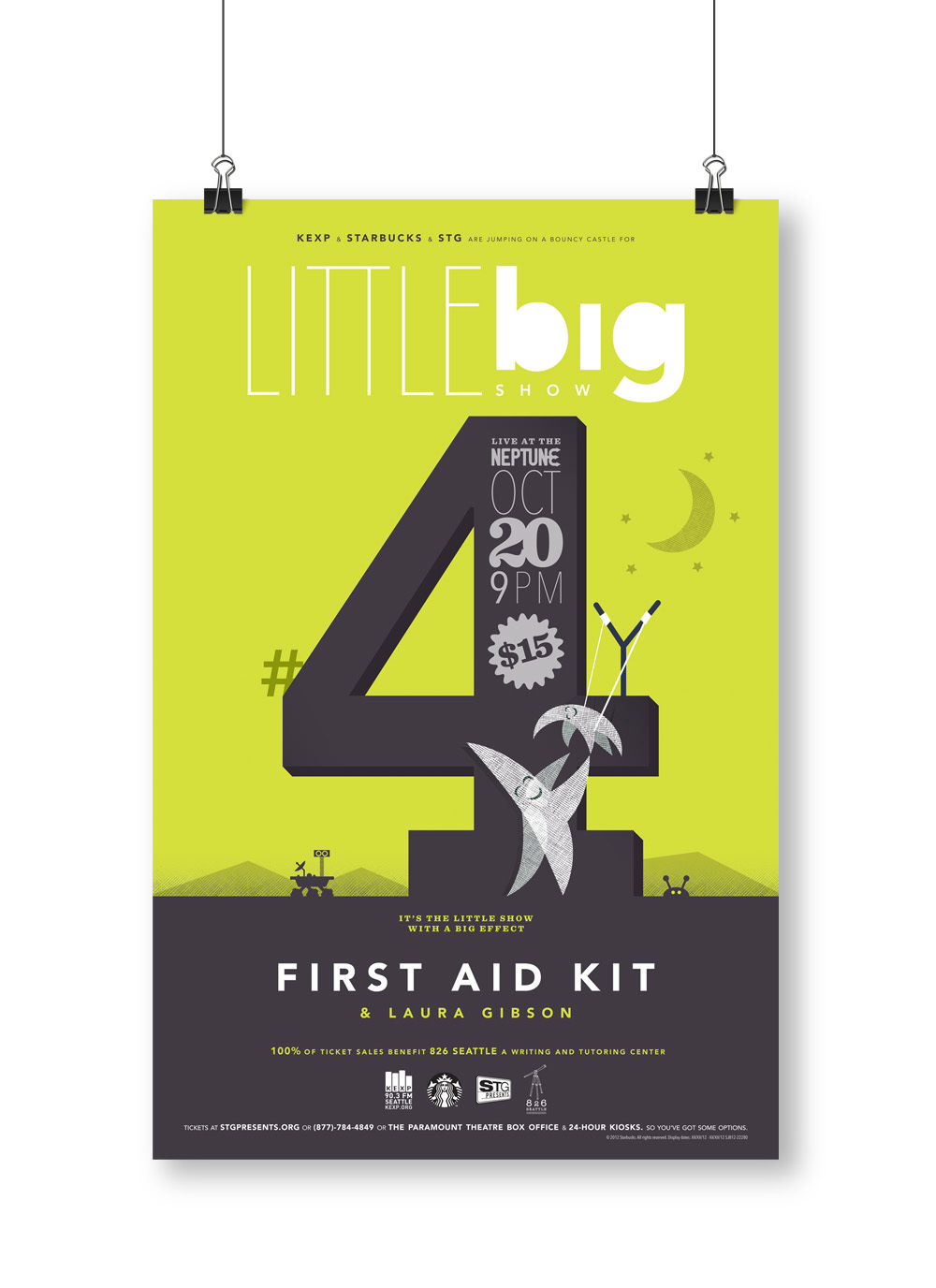 Little Big Show Concert Posters - Peter West Design