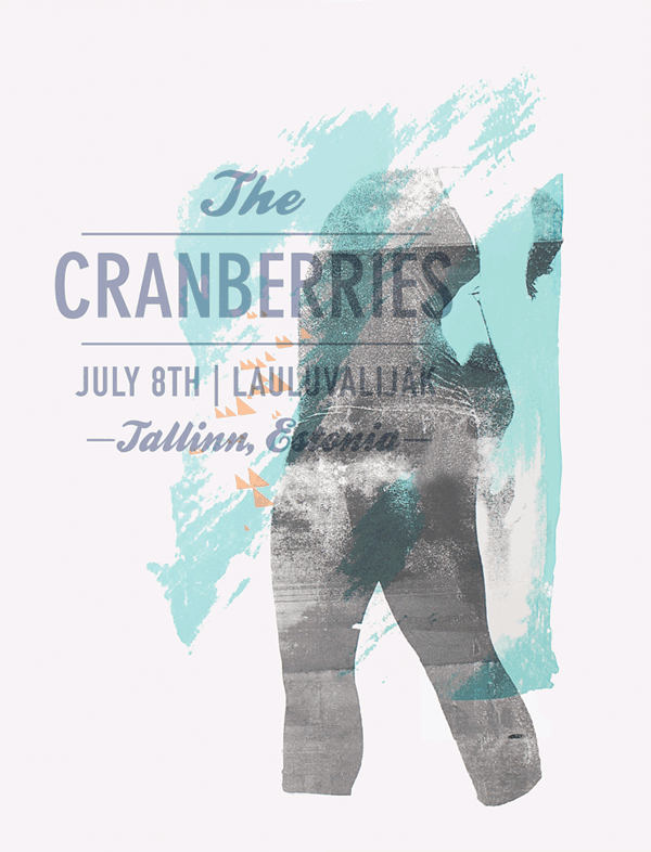 The Cranberries Music Poster - www.megreed.com