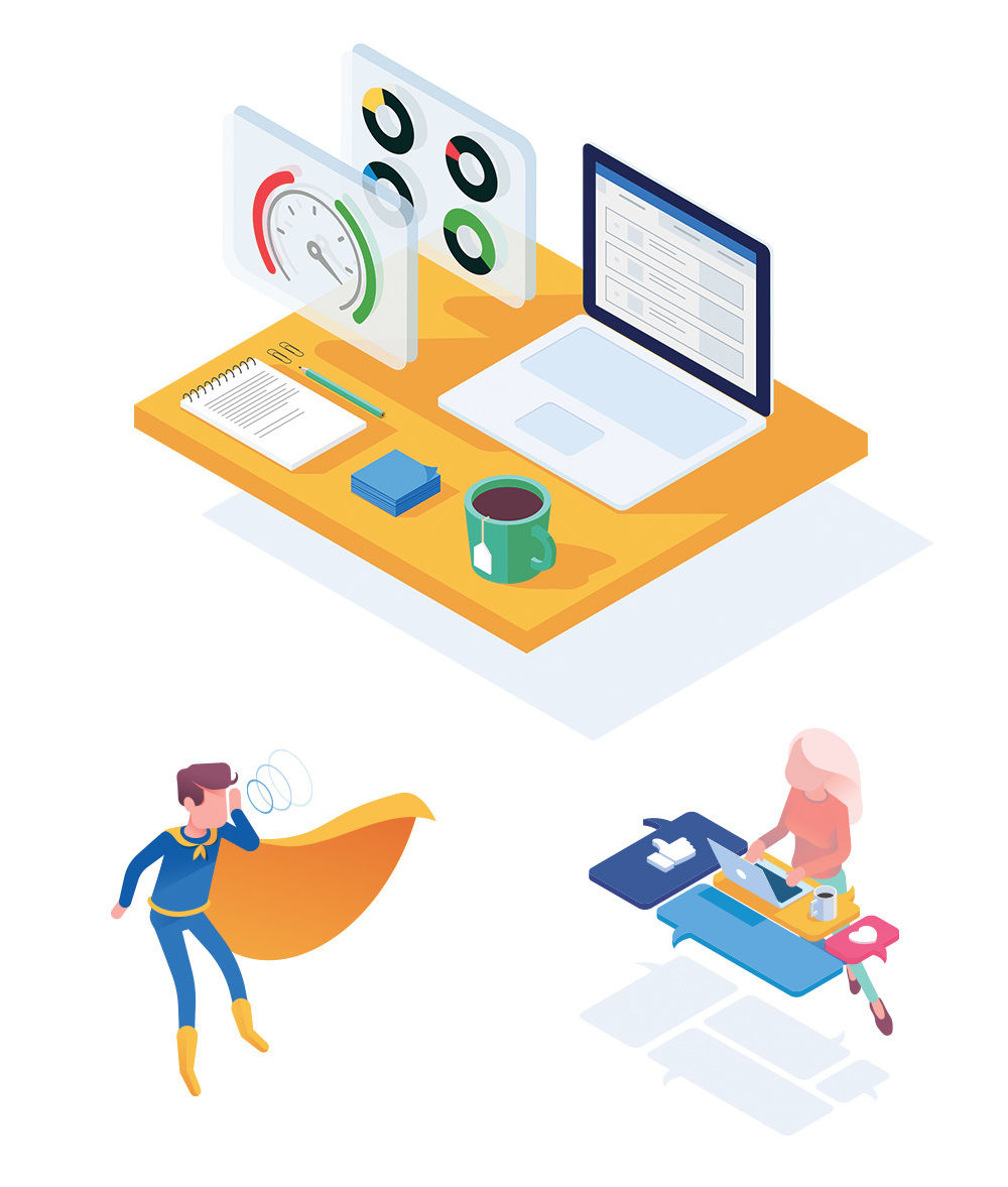 Scup Illustrations Serie - Ricardo Nask - Art & Design