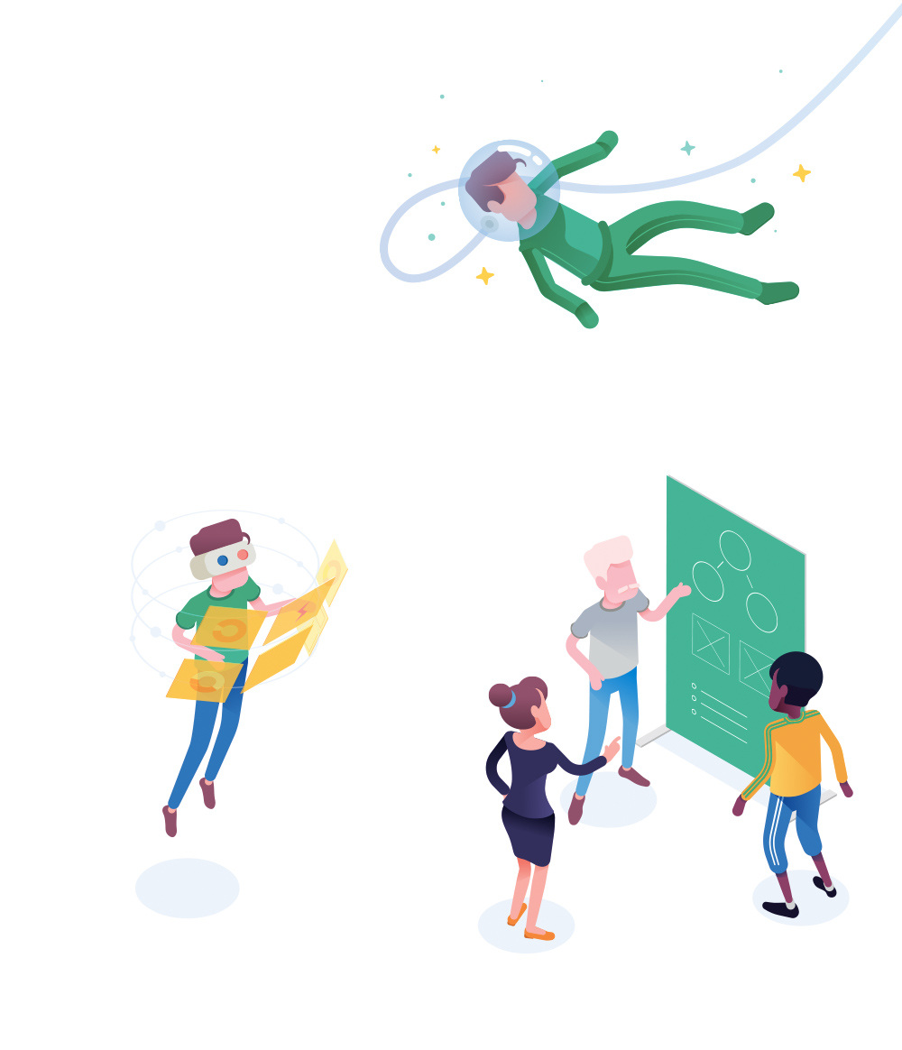 Scup Illustrations Serie - Ricardo Nask - Art & Design