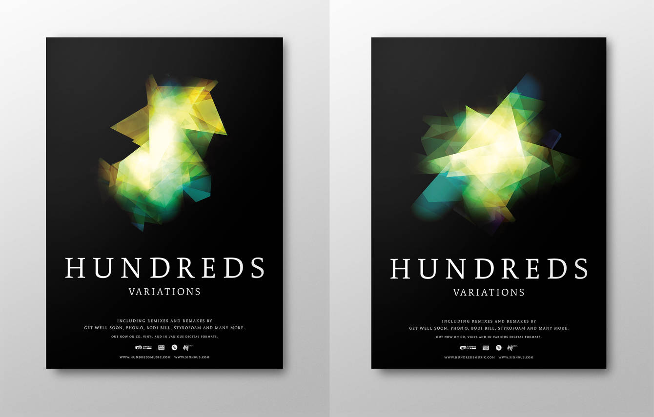 Hundreds »Variations« - Tobias Volker — Art Direction + Design