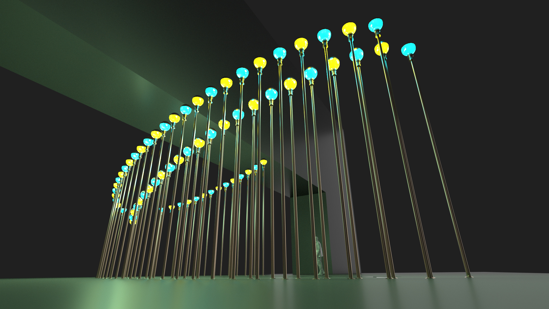 Interactive Light Sculpture - jihoonyoo