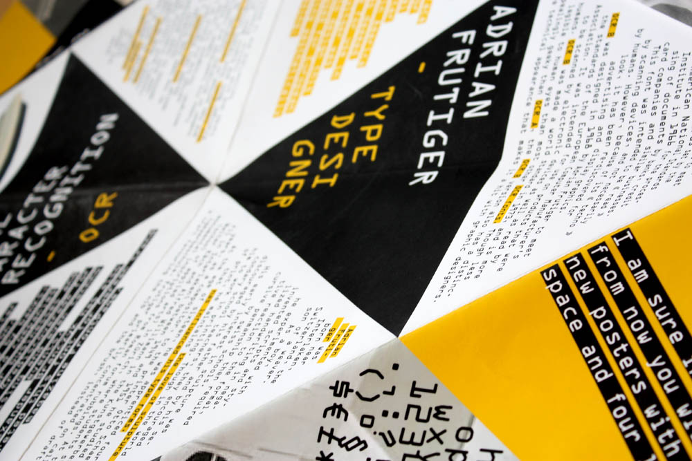 OCR Type / Tribute Poster - Clément Robert