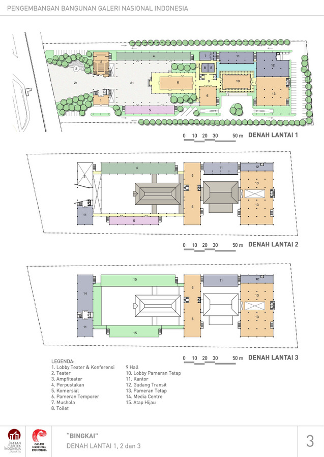 Galeri Nasional Indonesia Competition Entry - pasagi designworks