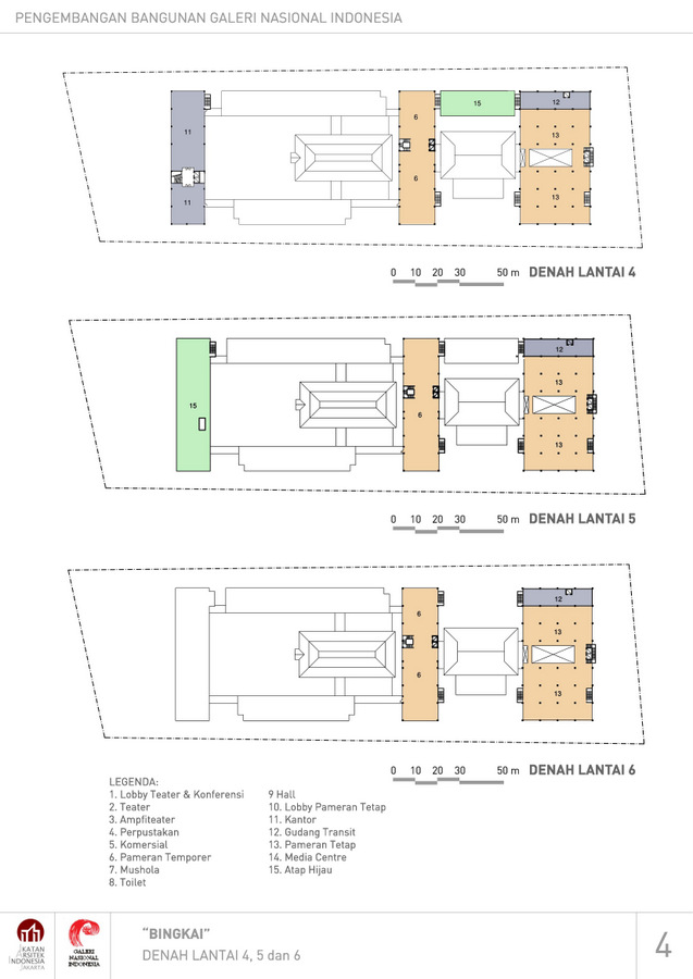 Galeri Nasional Indonesia Competition Entry - pasagi designworks