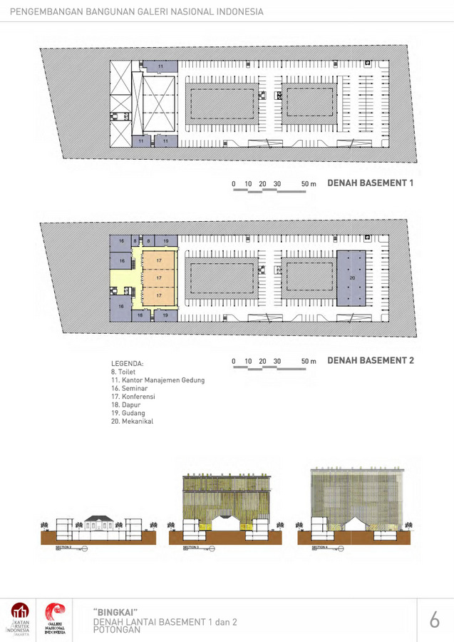Galeri Nasional Indonesia Competition Entry - pasagi designworks