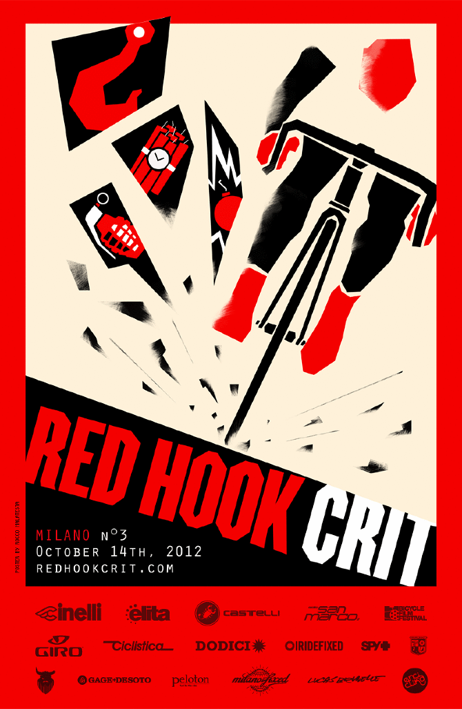 Red Hook Crit Race Poster - Rocco Malatesta