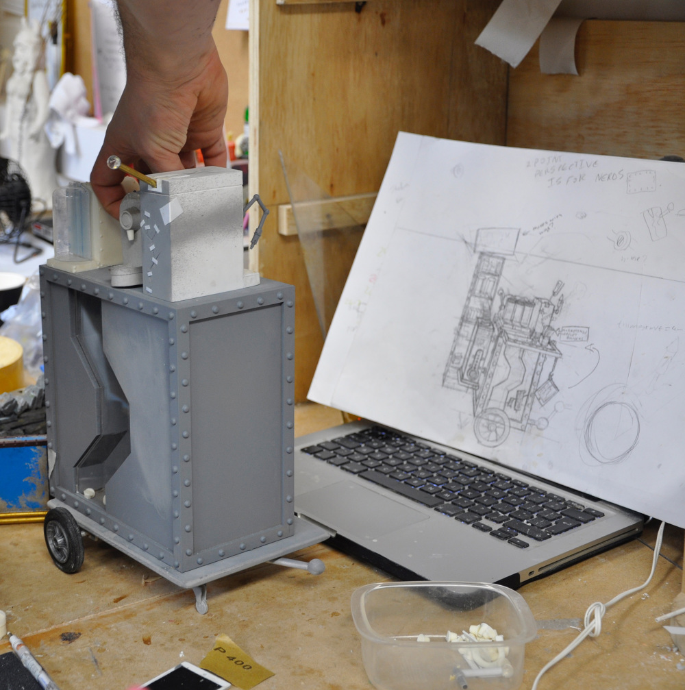 Aardman Challenge/COLLAB Coffee Cart Branding - Didi Blackhurst