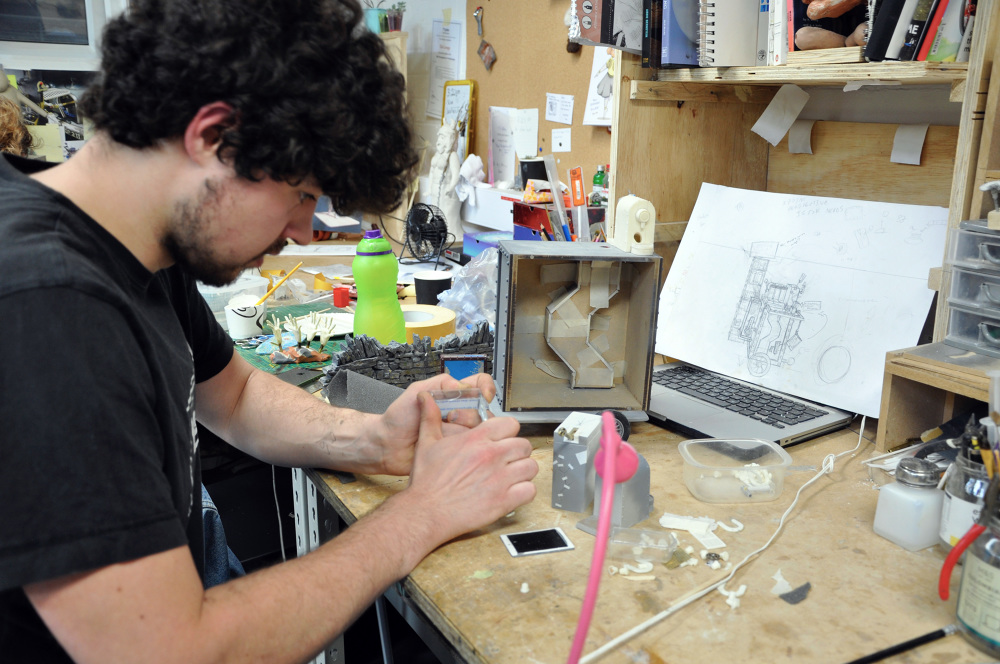 Aardman Challenge/COLLAB Coffee Cart Branding - Didi Blackhurst