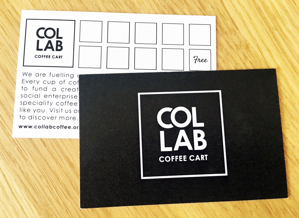 Aardman Challenge/COLLAB Coffee Cart Branding - Didi Blackhurst