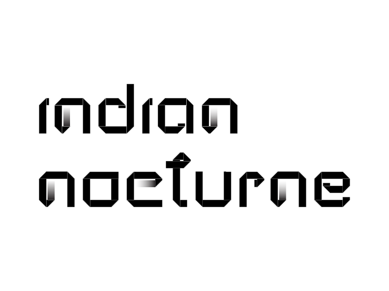Indian Nocturne typeface / Null:Eins typeface - Emanuele Luppino