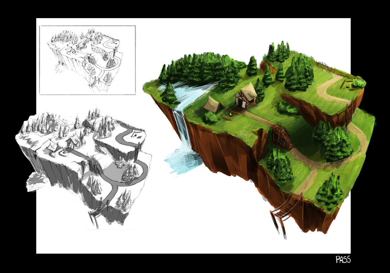 Environment Concept Design - Pass