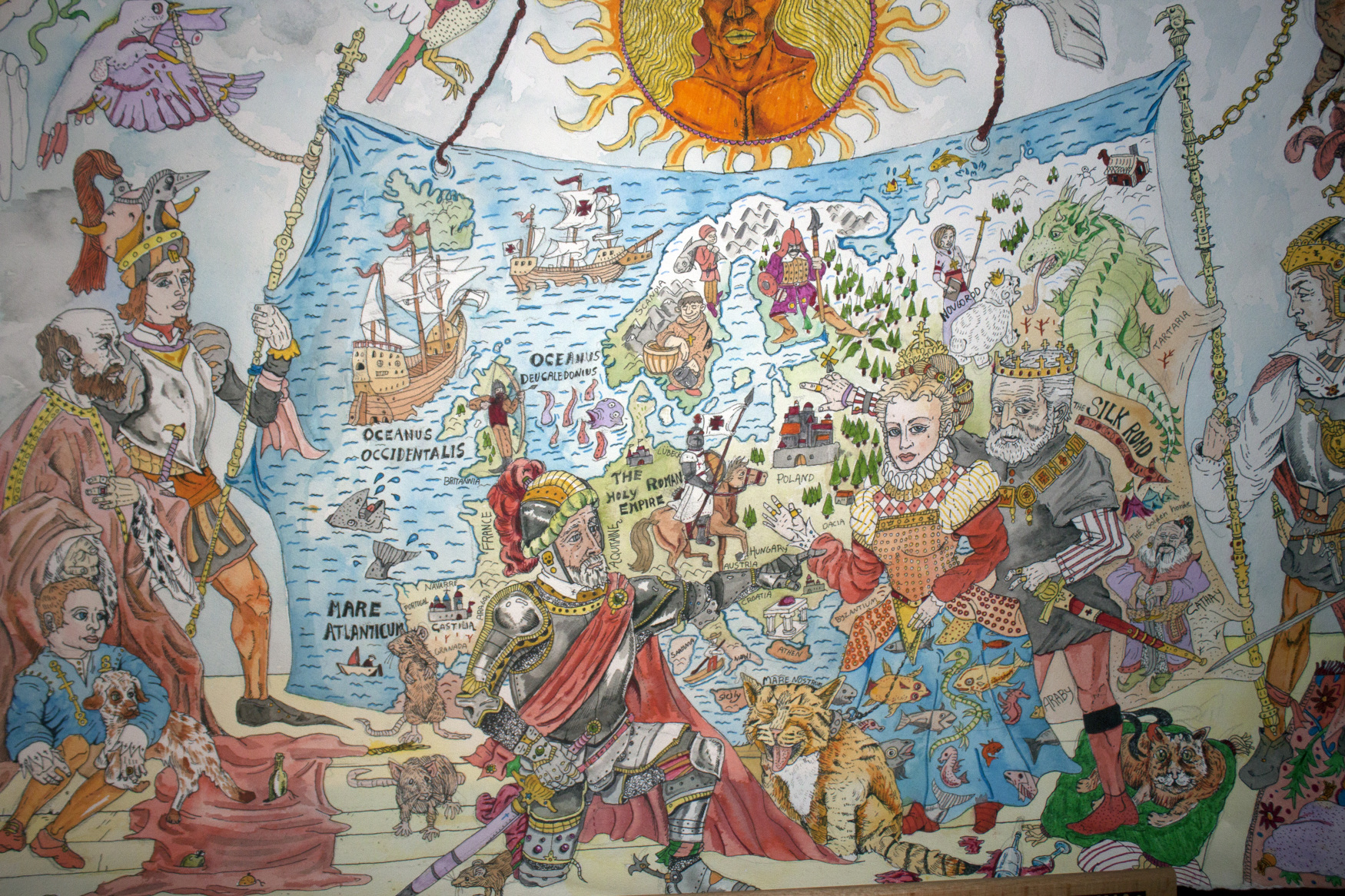 Renaissance map - langeland