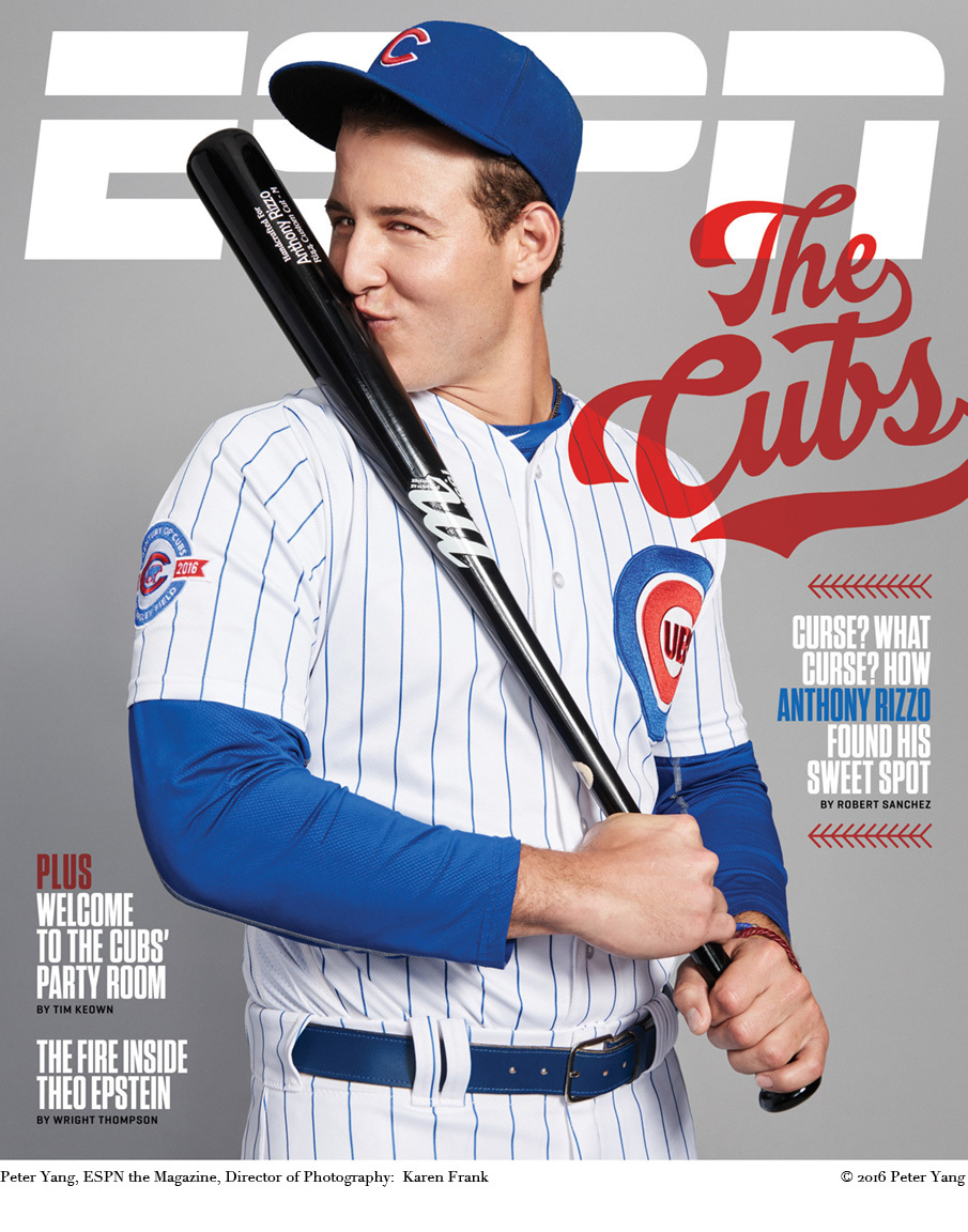 Anthony Rizzo by Peter Yang for ESPN the Magazine - Portus Imaging Blog