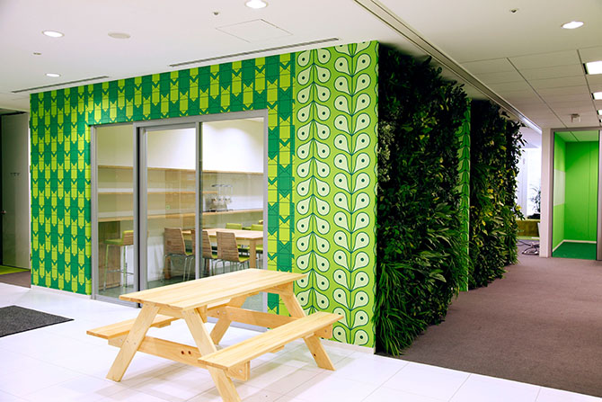 Google Japan Office, Phase 1 & 2 - black bath