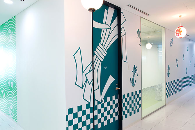 Google Japan Office, Phase 3 & 4 - black bath