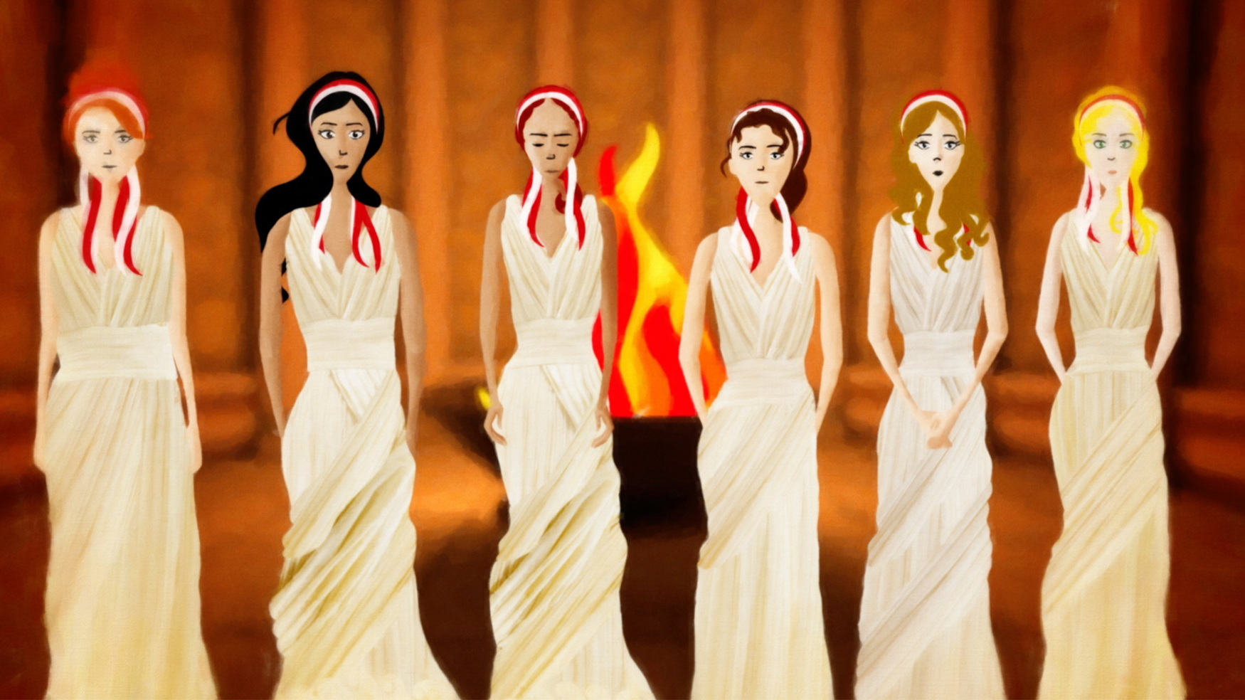 TED ED: Life of Vestal Virgins - KOZMONOT