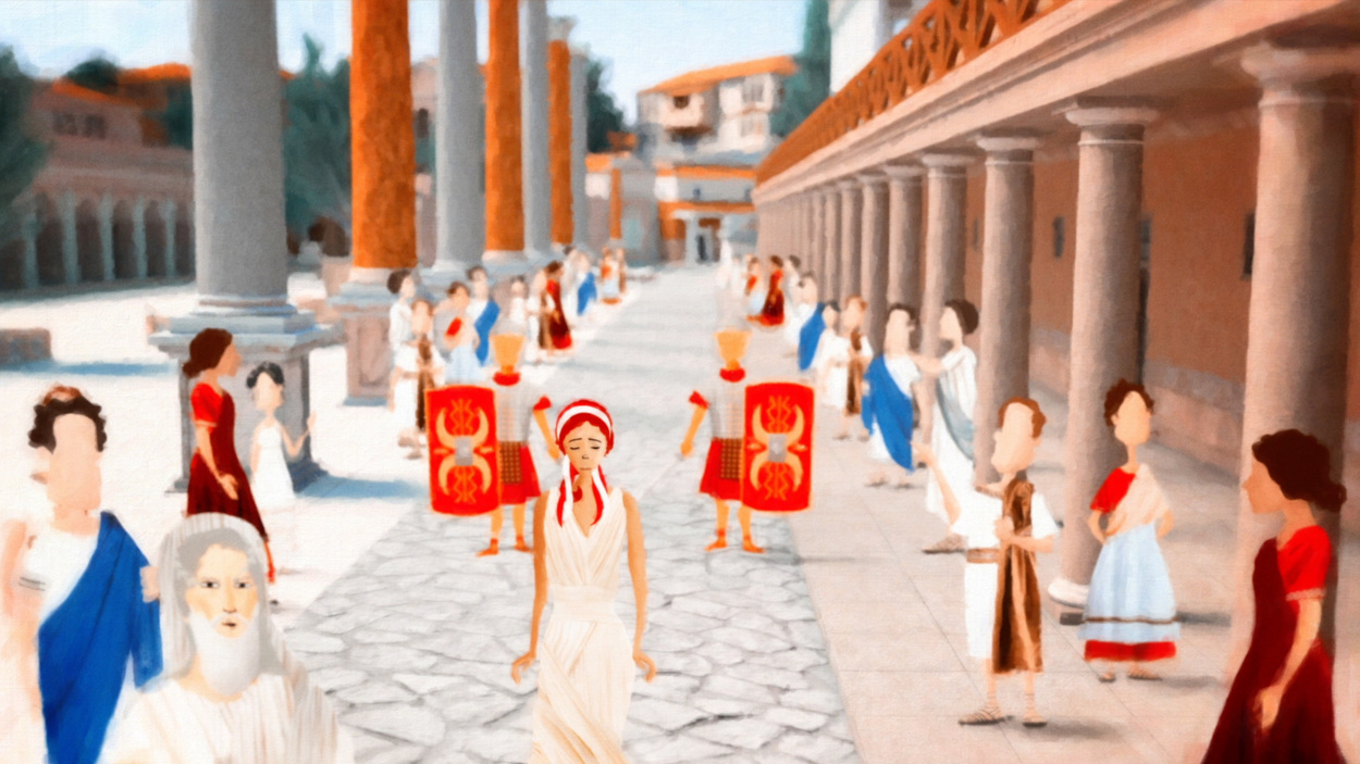 TED ED: Life of Vestal Virgins - KOZMONOT